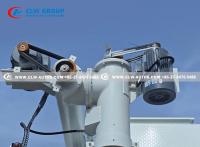 China 60m³ Aluminum Alloy Bulk Feed Tank Trailer 3 Axle 11m Electric Screw Conveyor for sale