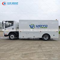 China FAW Tiger VH 6000L Fuel Delivery Truck Dual Independent Refueling Systems 60L/min for sale