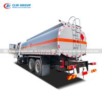 China SHACMAN 6x4 25000L Fuel Tank Truck with Censtar Dispenser for Construction Mining Refueling for sale