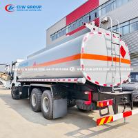 China SHACMAN 6x4 25000L Fuel Tank Truck with Censtar Dispenser for Construction Mining Refueling for sale