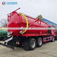 China ISUZU 6x4 Sewage Suction Truck 20m3 Tank Water Cycle Pump for Waste Management for sale