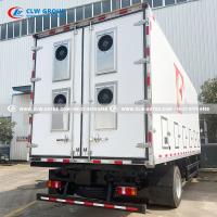 China Sinotruk HOWO 6.8m Chick Transport Truck 160hp Insulated Body All-Season Climate Control for sale