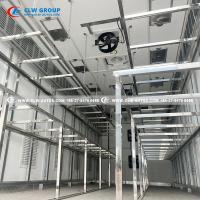China Sinotruk HOWO 6.8m Chick Transport Truck 160hp Insulated Body All-Season Climate Control for sale
