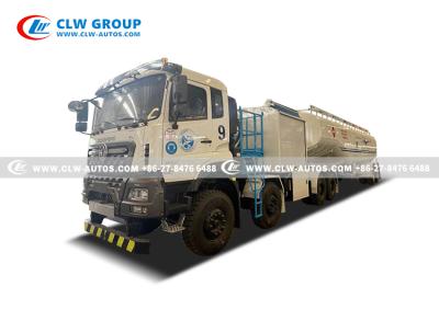 China Dongfeng Aircraft Refueling Tank Trailer 20000-45000L API 1581 Filtration Hydraulic Platform for sale