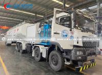China Dongfeng Aircraft Refueling Tank Trailer 20000-45000L API 1581 Filtration Hydraulic Platform for sale