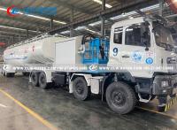 China Dongfeng Aircraft Refueling Tank Trailer 20000-45000L API 1581 Filtration Hydraulic Platform for sale