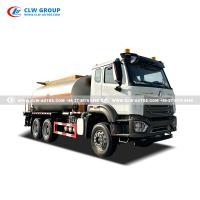 China Sinotruk HOWO 6x4 NX Asphalt Sprayer Truck 15000L 371HP Intelligent Control for sale