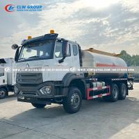 China Sinotruk HOWO 6x4 NX Asphalt Sprayer Truck 15000L 371HP Intelligent Control for sale