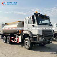 China Sinotruk HOWO 6x4 NX Asphalt Sprayer Truck 15000L 371HP Intelligent Control for sale