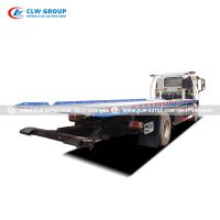 China Isuzu FTR 4x2 Flatbed Wrecker 8 Ton Recovery 7.2m Deck 205HP Diesel Tow Truck for sale