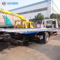 China Isuzu FTR 4x2 Flatbed Wrecker 8 Ton Recovery 7.2m Deck 205HP Diesel Tow Truck for sale