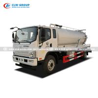 China Sinotruk HOWO 4x2 10000L Vacuum Sewage Truck Yuchai 160HP Carbon Steel Tank Septic Cleaning for sale