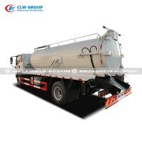 China Sinotruk HOWO 4x2 10000L Vacuum Sewage Truck Yuchai 160HP Carbon Steel Tank Septic Cleaning for sale