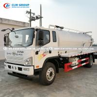 China Sinotruk HOWO 4x2 10000L Vacuum Sewage Truck Yuchai 160HP Carbon Steel Tank Septic Cleaning for sale