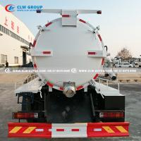China Sinotruk HOWO 4x2 10000L Vacuum Sewage Truck Yuchai 160HP Carbon Steel Tank Septic Cleaning for sale