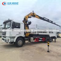 China 16 Ton Knuckle Boom Truck Mounted Crane 360 Degree Rotation 5000 kg Self Weight for sale