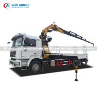 China 16 Ton Knuckle Boom Truck Mounted Crane 360 Degree Rotation 5000 kg Self Weight for sale