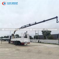 China 16 Ton Knuckle Boom Truck Mounted Crane 360 Degree Rotation 5000 kg Self Weight for sale