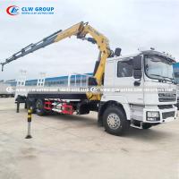 China 16 Ton Knuckle Boom Truck Mounted Crane 360 Degree Rotation 5000 kg Self Weight for sale