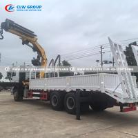 China 16 Ton Knuckle Boom Truck Mounted Crane 360 Degree Rotation 5000 kg Self Weight for sale