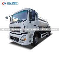 China Dongfeng 6x4 10000L Carbon Steel Sewage Suction Truck 375HP High Pressure Jetting for sale