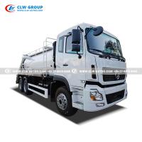 China Dongfeng 6x4 10000L Carbon Steel Sewage Suction Truck 375HP High Pressure Jetting for sale