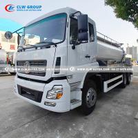 China Dongfeng 6x4 10000L Carbon Steel Sewage Suction Truck 375HP High Pressure Jetting for sale