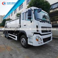 China Dongfeng 6x4 10000L Carbon Steel Sewage Suction Truck 375HP High Pressure Jetting for sale