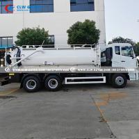 China Dongfeng 6x4 10000L Carbon Steel Sewage Suction Truck 375HP High Pressure Jetting for sale