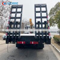 China Sinotruk HOWO NX 6x4 Flatbed Truck 5T XCMG Crane 380HP Diesel Engine 5300mm Deck for sale
