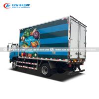 China Sinotruk HOWO Light Truck Refrigerated Van 6.5m Thermo King T880 Standalone Reefer 160HP Cold Chain Logistics for sale