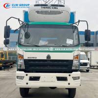 China Sinotruk HOWO Light Truck Refrigerated Van 6.5m Thermo King T880 Standalone Reefer 160HP Cold Chain Logistics for sale