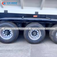 China 60m³ 3-Axle Bulk Feed Semi-Trailer 6 Compartments Liftable Air Suspension Pneumatic Discharge for sale