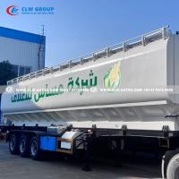 China 60m³ 3-Axle Bulk Feed Semi-Trailer 6 Compartments Liftable Air Suspension Pneumatic Discharge for sale