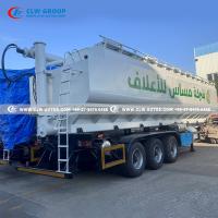 China 60m³ 3-Axle Bulk Feed Semi-Trailer 6 Compartments Liftable Air Suspension Pneumatic Discharge for sale