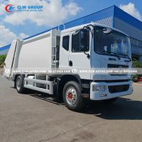China Dongfeng D9 4x2 14m³ High Compaction Rear Loader Garbage Truck for Municipal Waste Collection for sale