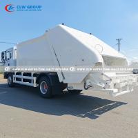 China Dongfeng D9 4x2 14m³ High Compaction Rear Loader Garbage Truck for Municipal Waste Collection for sale