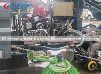 China Isuzu KV800 8m³ Road Sweeper Truck 150hp Dual-Power System 4m³ Water Tank 4m³ Garbage Bin for sale