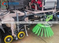China Isuzu KV800 8m³ Road Sweeper Truck 150hp Dual-Power System 4m³ Water Tank 4m³ Garbage Bin for sale