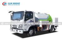 China Isuzu KV100 4x2 LPG Refueling Truck 5m³ Tank 120HP Euro 5 Mobile Gas Dispensing Unit for sale