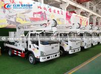 China FAW Jiefang 16m Articulated Aerial Work Platform 600V Insulated Bucket 4x2 Chassis for Electrical Maintenance for sale