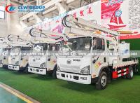 China FAW Jiefang 16m Articulated Aerial Work Platform 600V Insulated Bucket 4x2 Chassis for Electrical Maintenance for sale