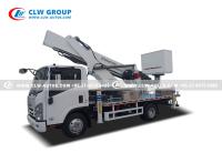 China Isuzu KV100 4x2 26m Insulated Aerial Work Platform 120HP for Live-Line High-Voltage Maintenance for sale