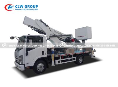 China Isuzu KV100 4x2 26m Insulated Aerial Work Platform 120HP for Live-Line High-Voltage Maintenance for sale