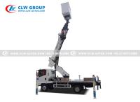 China Isuzu KV100 4x2 26m Insulated Aerial Work Platform 120HP for Live-Line High-Voltage Maintenance for sale