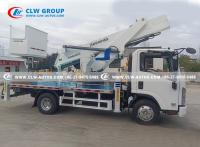 China Isuzu KV100 4x2 26m Insulated Aerial Work Platform 120HP for Live-Line High-Voltage Maintenance for sale