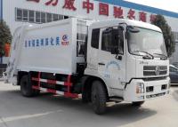 China Rear Loader 12cbm Garbage Compactor Truck Carbon Steel Q235B For Waste Management for sale