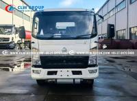 China Sinotruk HOWO 4x2 RHD Diesel Bowser Truck 8000L Carbon Steel Tank Fuel Transport for sale