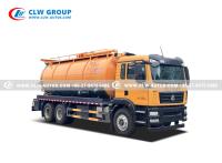 China Sinotruk HOWO TX 18m³ Combination Sewer Cleaning Truck 8000L Water 10000L Sewage for sale