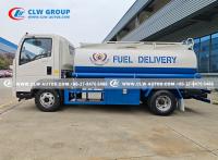 China HOWO 5.25m³ Fuel Dispenser Truck with Censtar Dispenser 5250L Mobile Refueling Tanker for sale